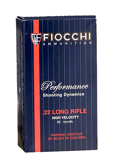 Fiocchi Shooting Dynamics .22 Long Rifle 40 Grain Copper-Plated Solid ...